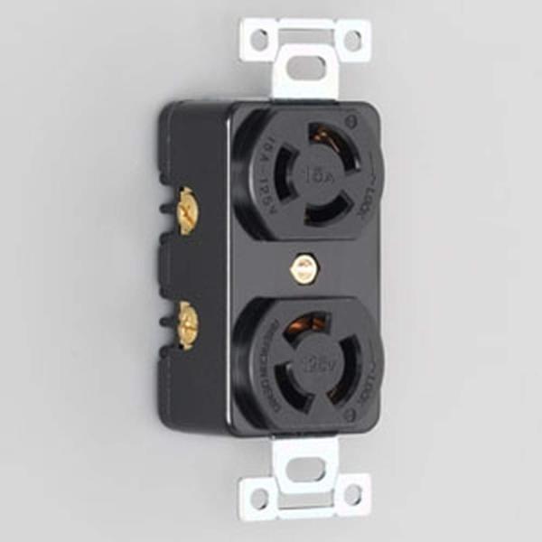 【商品概要】●厚み(mm):30.3●長さ(mm):104●定格:接地2P15A125V●幅(mm):39●質量(g)138.5【商品説明】【特長】<br>●複式コンセントです。<br>●端子ねじＭ４を使用します。&...