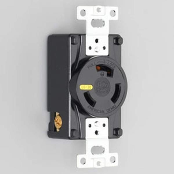 【商品概要】●厚み(mm):33●長さ(mm):107●定格:接地2P30A250V●幅(mm):42●質量(g)142.7【商品説明】●メーカー:アメリカン電機<br>●型番:3320-L6<br>●商品名:埋込コ...