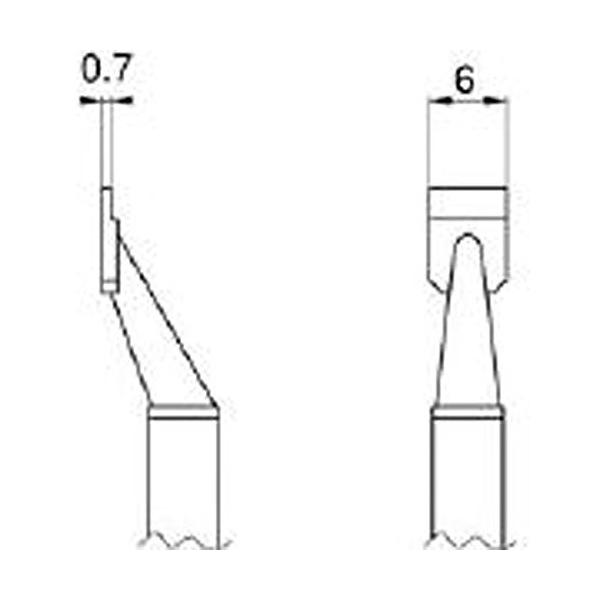 【商品概要】パーツ名:SOP25L型コテ先適合コテ:FM2022ヒーター一体式【商品説明】【商品詳細】ブランド：白光(HAKKO)商品種別：DIY・工具・ガーデン商品名：白光(HAKKO) こて先 SOP 25L型 T81011製造元：白光...