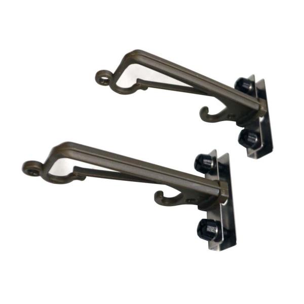 【商品概要】サイズ:巾6.3×高さ12.5cm素材・材質:本体=ナイロン樹脂 取付金具=ステンレス ネジ=ジェラコン樹脂生産国:中国耐荷重:3kg【商品説明】【商品詳細】ブランド：二村製簾(Futamura Seiren)商品種別：ホーム＆...