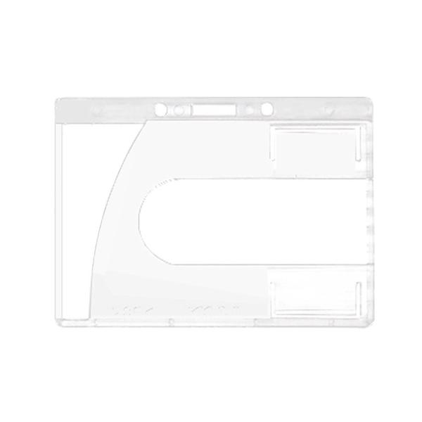 【商品概要】【タイプ】ハードタイプ(IDカード用)【仕様】横型【有効内寸法】54×86mm【材質】再生ポリカーボネート樹脂製【入数】ホルダー5枚入【商品説明】【商品詳細】ブランド：ライオン事務器商品種別：文房具・オフィス用品商品名：ライオン...