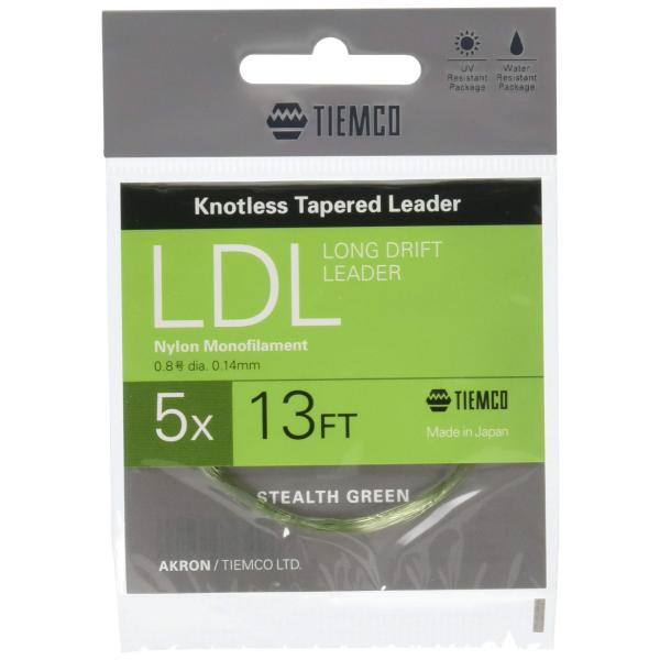 【商品概要】全長(フィート):13カラー:ステルスグリーン【商品説明】【商品詳細】ブランド：ティムコ(TIEMCO)商品種別：スポーツ＆アウトドア商品名：ティムコ(TIEMCO) TIEMCO LDLリーダー 13FT 3X製造元：ティムコ...