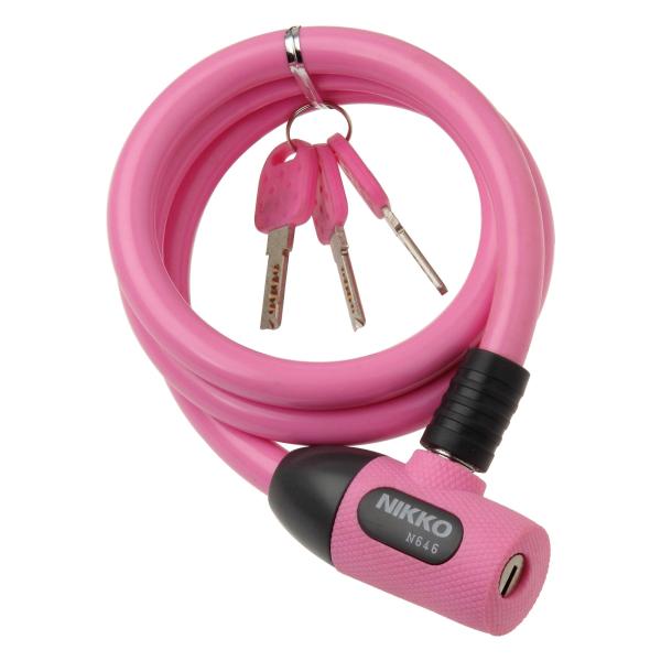 【商品概要】タイプ:ワイヤー錠付属:ディンプルキー3本付きサイズ:φ12×900mm原産国:中国対象シーズン: 通年【商品説明】【商品詳細】ブランド：ニッコー商品種別：スポーツ＆アウトドア商品名：ニッコー ワイヤー錠 N646W-900 P...