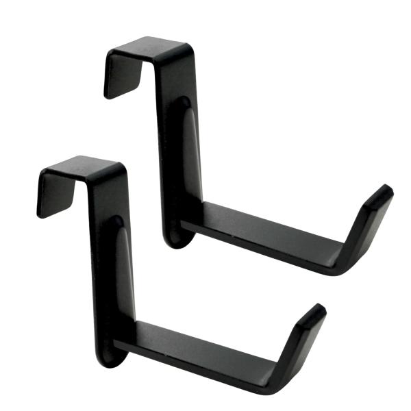 【商品概要】用途：額縁・パネル・アート作品などを壁や長押に掛けるための受金具カラー：黒色受幅：45 mm（受け幅が約45 mmまで対応）入数：1組（2個入り）材質：金属（黒塗装仕上げ）耐荷重（目安）：約7 kg【商品説明】【商品詳細】ブラン...