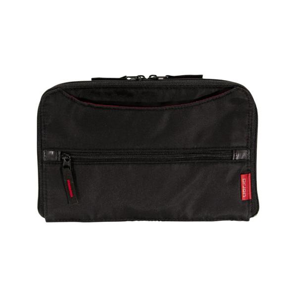 【商品概要】【仕様】 取り出しやすい2方ファスナー、多機能仕分けポケット、持ち手付き【特徴】 旅行やビジネスでも活躍する多機能バッグ【材質】 ポリエステル、ポリエチレン、ナイロン、合皮【本体サイズ】 15.5×23.5×2cm【商品説明】【...