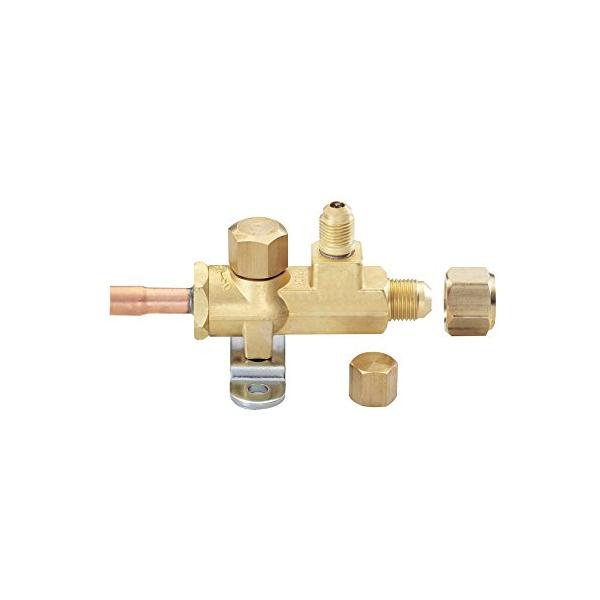 【商品概要】気密試験圧力:4.2MPa耐圧試験圧力:6.3MPa入口側:1/4"ロウ付出口側:1/4"フレア【商品説明】【商品詳細】ブランド：イチネンTASCO商品種別：DIY・工具・ガーデン商品名：イチネンTASCO TA281HB-2 ...