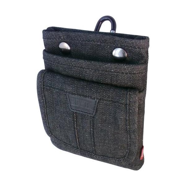 【商品概要】幅(mm):120高さ(mm):170色:ブラック奥行(mm):30カラビナ付本体:綿、ポリエステル、発泡体(ポリエチレン)ベルト部:ポリプロピレン(PP)マークおよび付帯:天然皮革(牛)【商品説明】【商品詳細】ブランド：エドウ...