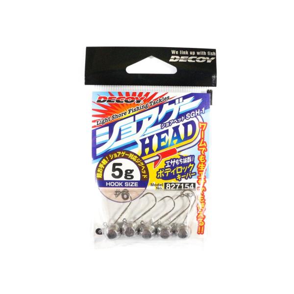 【商品概要】入数:5個入りフックサイズ:#6ウィエト:5gボディロックキーパー/ストロングフック採用【商品説明】【商品詳細】ブランド：カツイチ(KATSUICHI)商品種別：スポーツ＆アウトドア商品名：カツイチ(Katsuichi) デコイ...