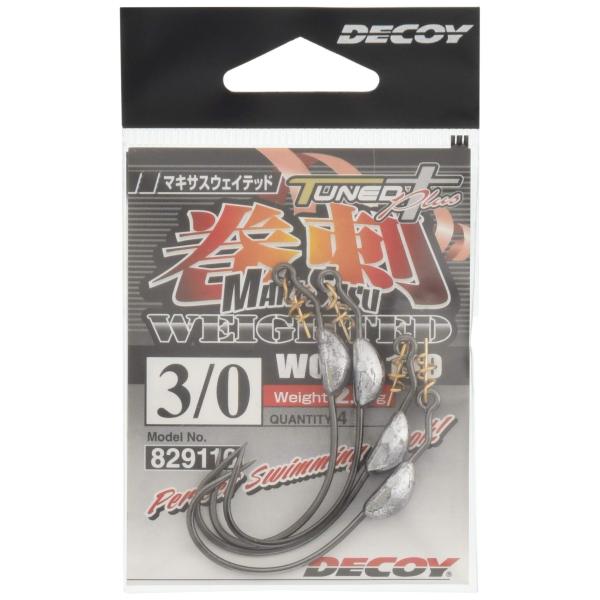 【商品概要】SIZE:#3/0Weight:2g入数:4本【商品説明】【商品詳細】ブランド：カツイチ(KATSUICHI)商品種別：スポーツ＆アウトドア商品名：カツイチ(KATSUICHI) デコイ Worm130 マキサスウエイテッド #...
