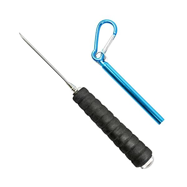 【商品概要】全長：250mm針先外径：2.7mm / 針先内径：1.3mm空気抜け穴：水洗い時のお手入れラクラク！付属品：セーフティーキャップ / カラビナアジ、根魚、タイなどのエア抜きに！【商品説明】【商品詳細】ブランド：MARUSHIN...