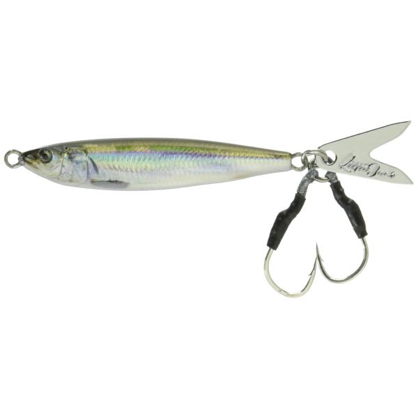 【商品概要】バイトを約束する 最もイワシなジグシャープな引き抵抗でキビキビ泳ぐセンターバランス設計！フラッシングと生きた水流を発生させる回転させない「フラットブレード」を標準採用。ブレードへのバイト、チェイスバイトに対応するリアの絡みとるダ...