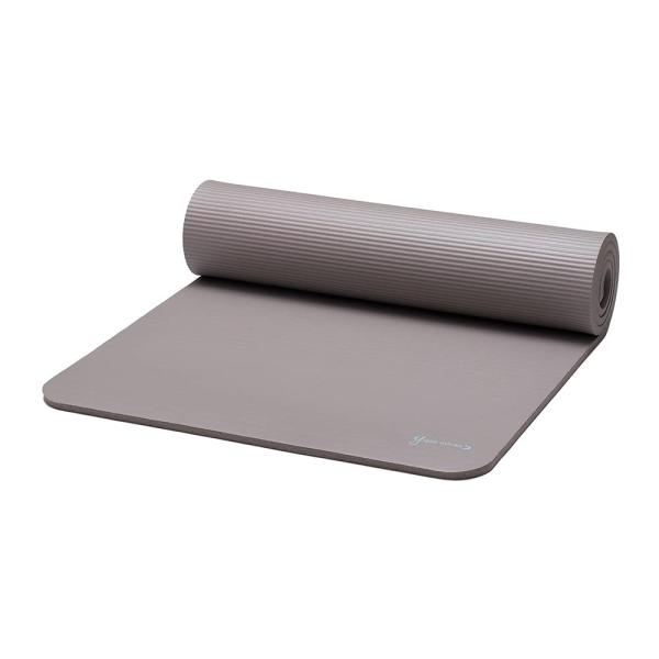 【商品概要】サイズ：約173cm×61cm×12mm ※丸めたときの直径約20cm重さ：約1.6kg素材：NBR樹脂(ニトリルゴム)生産国：台湾【商品説明】12mm厚のマシュマロタッチで、ピラティスはもちろん「おうちヨガ」にも最適！もっちり...