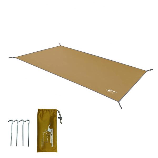 【商品概要】素材 ポリエステル重量 1人用 約220g 2人用 約280g （収納袋＋グランドシート本体）サイズ 205cm×90cm 205cm×120cm【商品説明】【商品詳細】ブランド：Eizer Camp商品種別：スポーツ＆アウトド...