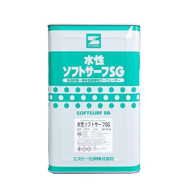 【商品概要】工期短縮微弾性・防水性あり水性、低臭気密着性、良い仕上がり【商品説明】【商品詳細】ブランド：エスケー化研商品種別：DIY・工具・ガーデン商品名：エスケー化研 水性ソフトサーフSG 16kg製造元：エスケー化研商品番号：45806...