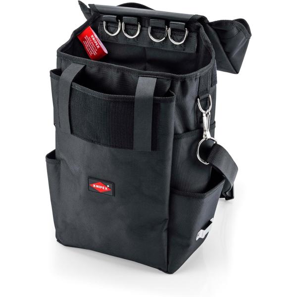 【商品概要】外寸(mm)：W470×H250×D150　耐荷重(kg)：15容量(L)：17　質量(kg)：1.6ツールオーガナイザー：高所作業時にツールとアクセサリーを保護・整理　11個の鋼製Dリング：落下防止ツールの取り付け用に8個、ク...