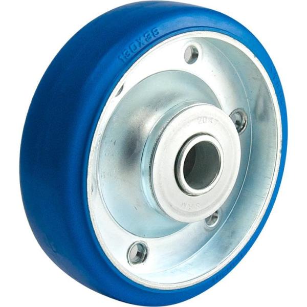 【商品概要】●車輪:ウレタン●ホイル:鋼板●許容荷重(N):3000●許容荷重(kgf):306.0●車輪径D(mm):150●車輪幅W(mm):42●ボス幅H(mm):56●車軸径d(mm):20.0●軸受:コマーシャルベアリング●使用品...