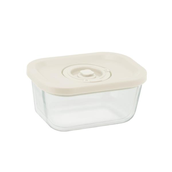 【商品概要】【ガラス製キャニスター】専用のキャニスターが登場！キャニスターなら惣菜や水分の多い食材も一気に真空にできます。耐熱ガラス製で冷凍・レンジ・オーブン・食洗機OK。ガラスの器として食卓にそのまま出せる美しいデザインです。【商品説明】...