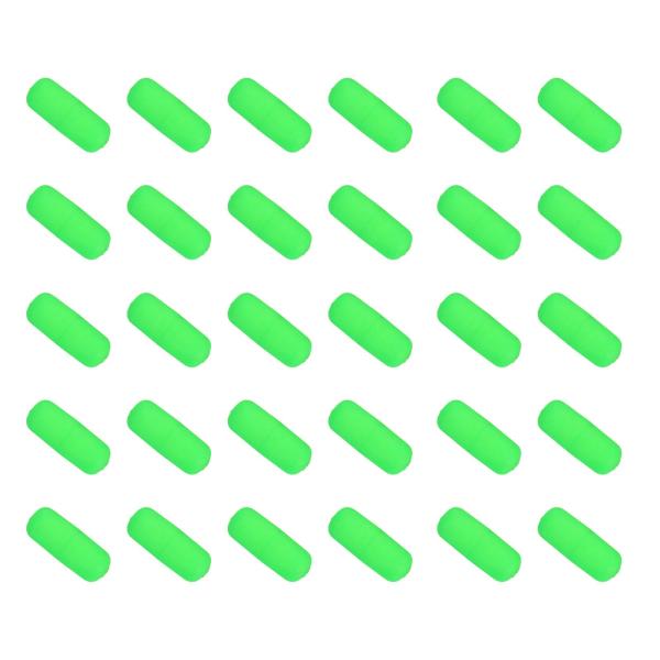 【商品概要】素材：EVAフォーム；カラー： 緑 ；全体サイズ：Mサイズ：17 x 7mm / 0.67 x 0.28"；パッキングリスト：フロート釣り30個特徴：楕円形の釣りフロートはEVAフォームで作られており、耐久性があり軽量です。水を...