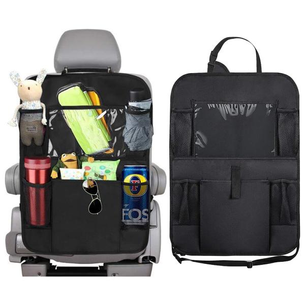 【商品概要】【多機能収納】収納袋には、携帯電話、財布、コップ、お菓子、ティッシュペーパーなど多くのアイテムを収納できる大きさの異なる収納袋や格子が複数デザインされており。日常の必需品や長い旅に使えるほとんどのものを収納する事ができます。【高...