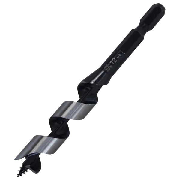 【商品概要】商品サイズ（約）：縦100×横12×奥行12mm。商品重量（約）：32g。軸：普通鋼。刃：普通鋼。6.35mm六角軸。【商品説明】適用材<br>一般木材<br><br>特長<br>...