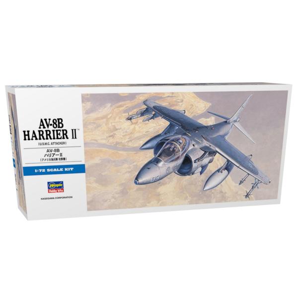 【商品概要】組み立て、塗装が必要なプラモデル。別途、工具、塗料等が必要。【商品説明】【商品詳細】ブランド：ハセガワ(Hasegawa)商品種別：ホビー商品名：ハセガワ 1/72 アメリカ海兵隊 AV-8B ハリアー II プラモデル D19...