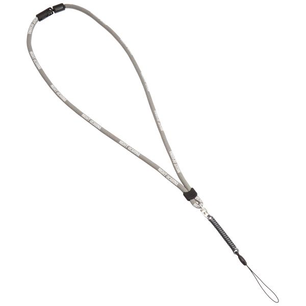 【商品概要】首にかけて使用するオカリナ用のストラップ落下事故を可及的に防止しますオカリナの金具(フック)を保護する衝撃吸収コイル付きカラー:グレーメーカー側の意匠変更により、予告なく外観上のデザイン・カラー等が変わる場合がございます。予めご...