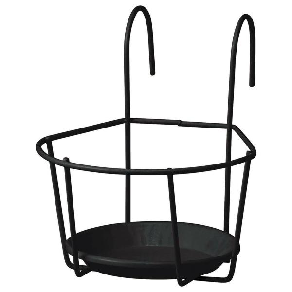 【商品概要】フェンスやトレリス、手すりに引っ掛けてお使いいただけるプランターホルダー。植物を飾って壁面を華やかに演出できます。4号サイズの鉢にぴったりです。いつものガーデニングに高さを出したり、配置を移動させてイメージを変えたい時にお使いく...