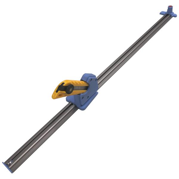 【商品概要】用途:シート、ビニール、紙、ゴム、カーペット、マグネット、内装資材、ガラスマット、石膏ボード、合板(3mm以下)等のカッティング全長:1100mm/カット寸法:1000mm付属カッターナイフ:オルファレフティーL 163B付属カ...