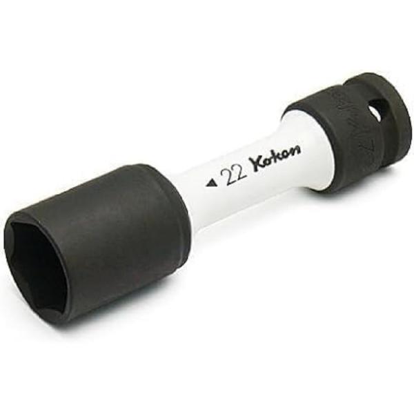 【商品概要】D1サイズ(mm):29D2サイズ(mm):30.5?(mm):26シャフトカラー:白重量(g):238差込角:1/2″(12.7mm)【商品説明】【商品詳細】ブランド：コーケン(Kohken)商品種別：インパクトレンチアクセサ...