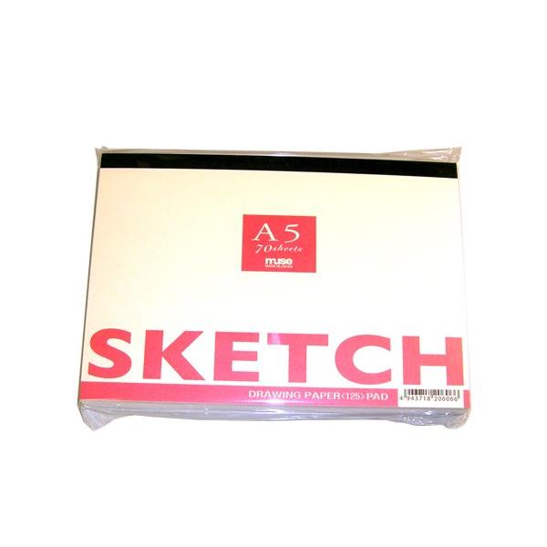【商品概要】紙厚：125kg内容：画用紙70枚入りサイズ：A5サイズ【商品説明】【商品詳細】ブランド：ミュ-ズ商品種別：ホビー商品名：ミューズ ザ・スケッチ A5製造元：ミューズ商品番号：muse-ts-a5商品内容：A5色：ホワイト【当店...