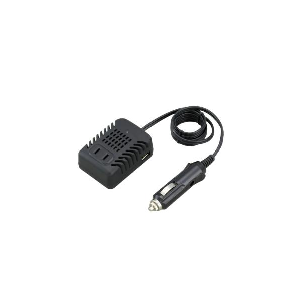【商品概要】入力電圧:DC12V 出力電圧:AC100V/DC5V 定格出力:30W(USB出力含む) 最大出力:40W電源コード長:約1m 出力:AC100Vコンセントx1/USBポートx1【商品説明】【商品詳細】ブランド：BAL商品種別...
