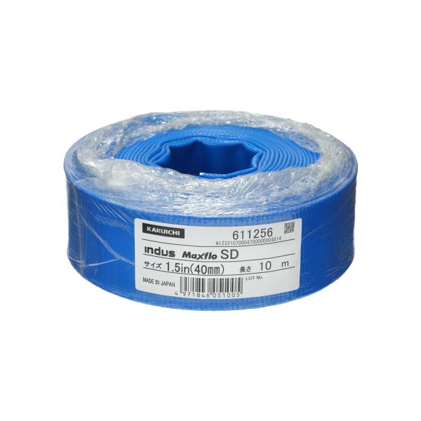 【商品概要】内径:40mm/長さ:10m/許容圧力:0.5MPa/使用温度範囲:0〜35度/原産国:日本【用途】一般の送・排水作業高低差の少ないところでの送・排水作業土木・建設用（排水・給水・汚水処理等）農業用（給水・排水・灌漑等）鉱工業用...