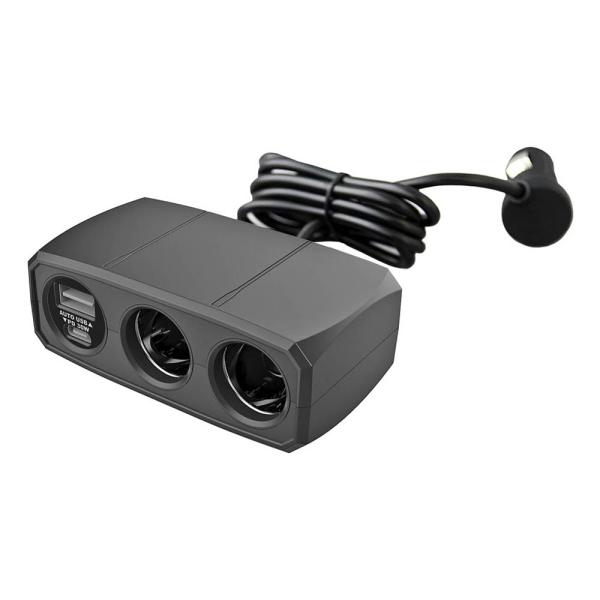 【商品概要】2連セパレートソケット24V対応USB PD30W対応詳細は、メーカーHP等でご確認の上、ご購入ください。 画像やサイズ、重量はイメージです。型番（品番）によってサイズ、形、重さ、商品パッケージが異なる場合があります。あらかじめ...