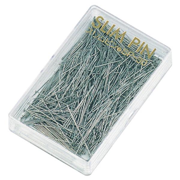 【商品概要】ミツヤのシャープなステンレス針裁縫の仕上げ等に最適。サイズ:太さ0.5x長さ29mm 内容量:30g(約630本)カラー:シルバー【商品説明】【商品詳細】ブランド：ミツヤ商品種別：文房具・オフィス用品商品名：ミツヤ ピン スリム...