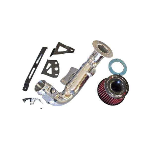 【商品概要】スイフトスポーツ [ ZC32S ] 11.11〜 　MT車専用サクション： φ80〜φ70mm　アルミパイプ　 ポリッシュエアクリーナー： A'PEX製パワーインテーク加工無しボルトオン装着　取付所要時間目安：約180分クリー...