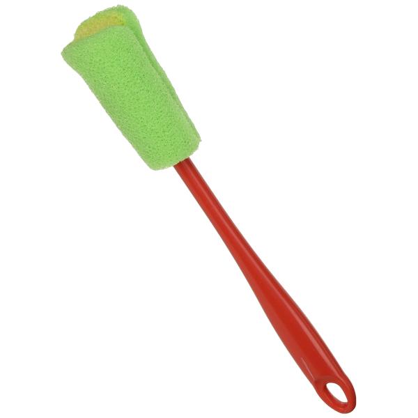 【商品概要】●男子小用便器の目皿部分や排水溝の汚れを落とす専用クリーナーです。●圧縮スポンジによりキズを付けずに尿石などの汚れを落とします。●ブラシと違い、嫌な水跳ねもすくなくラクに洗浄できます。●トイレや排水溝の清掃に。●長さ(mm):2...