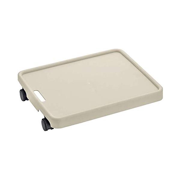 【商品概要】サイズ:約357×443×70mm重量:約670g材質:本体/ポリプロピレン(耐熱温度110℃、耐冷温度?20℃)、キャスター/ポリプロピレン・ナイロン(耐熱温度110℃、耐冷温度?20℃)耐荷重:40kg生産国:日本【商品説明...