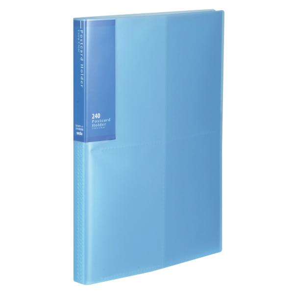 【商品概要】本体サイズ:縦315×横240×背幅22mm最大収容サイズ:152×105mm規格:A4-S ヨコ入れ2段収容枚数:ハガキ240枚(120ポケット)表紙ポケット材質:PPタイトルラベル付【商品説明】【商品詳細】ブランド：セキセイ...