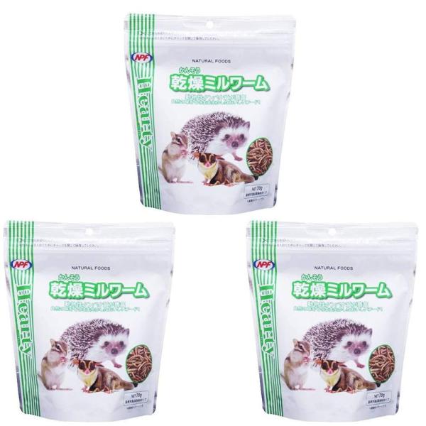 【商品概要】【商品説明】新鮮なミルワームをそのまま乾燥させました。 豊富な動物性たんぱく質を含むミルワームを手軽に与えられます。 乾燥しているので保存にも便利！定期的に与える事で健康維持をサポートします。【商品詳細】ブランド：ナチュラルペッ...