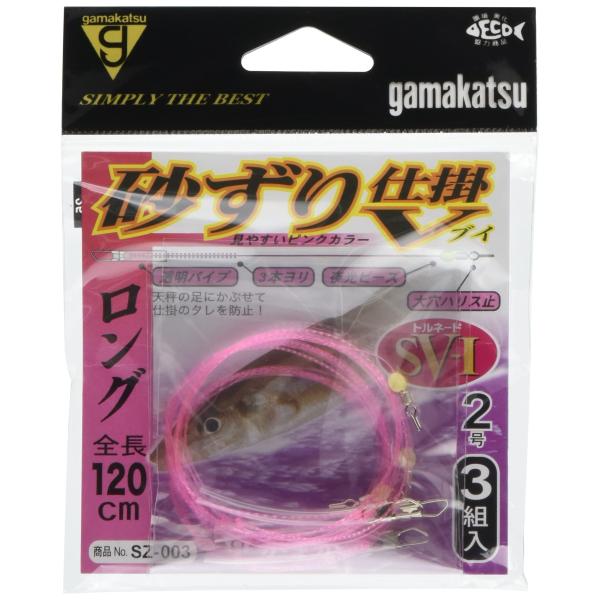 【商品概要】全長:80cm入り本数:3組入【商品説明】【商品詳細】ブランド：Gamakatsu(がまかつ)商品種別：スポーツ＆アウトドア商品名：がまかつ(Gamakatsu) 砂ずり仕掛 V SZ003 ショート .製造元：がまかつ(Gam...