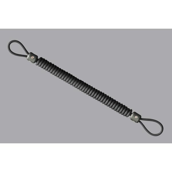 【商品概要】サイズ:φ3.2×16cm 最大120cm素材:コイル材/ポリウレタンエラストマー 芯材/ケブラー29付属品:六角レンチ【商品説明】【商品詳細】ブランド：第一精工商品種別：アクセサリ商品名：第一精工 セーフティロープ KV321...