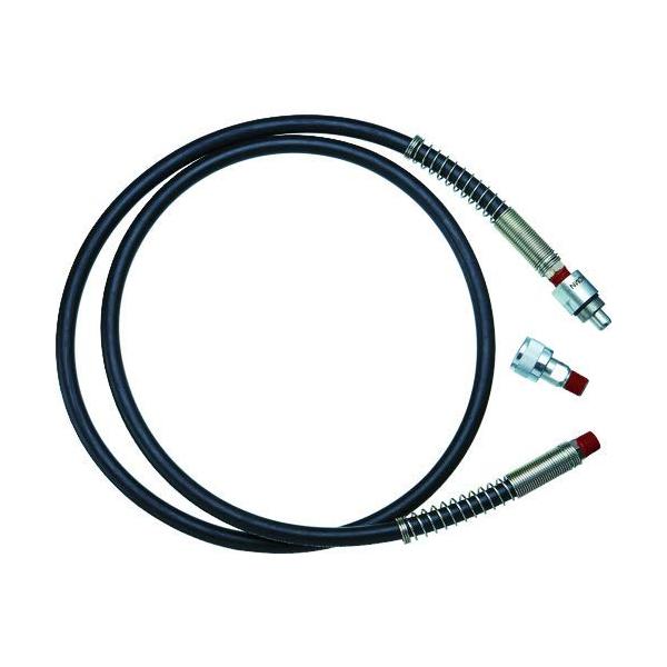 【商品概要】ホース内径(mm):6.35ホース外径(mm):15.0長さ:2m片側接続ねじ径:R3/8片側カップリング(オス):HCMN付最高使用圧力:70MPaホース内径(mm):6.35ゴムカップリング(メス):HCFN付(シリンダ側取...