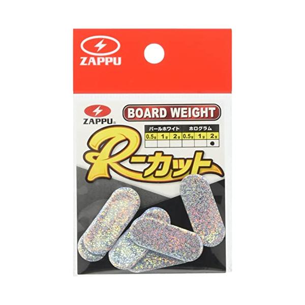 【商品概要】カラー:ホログラムウエイト:2.0g入数:6【商品説明】【商品詳細】ブランド：ザップ(Zappu)商品種別：スポーツ＆アウトドア商品名：ZAPPU(ザップ) ボードウエイト Rカット ホログラム 2.0g.製造元：ザップ(Zap...
