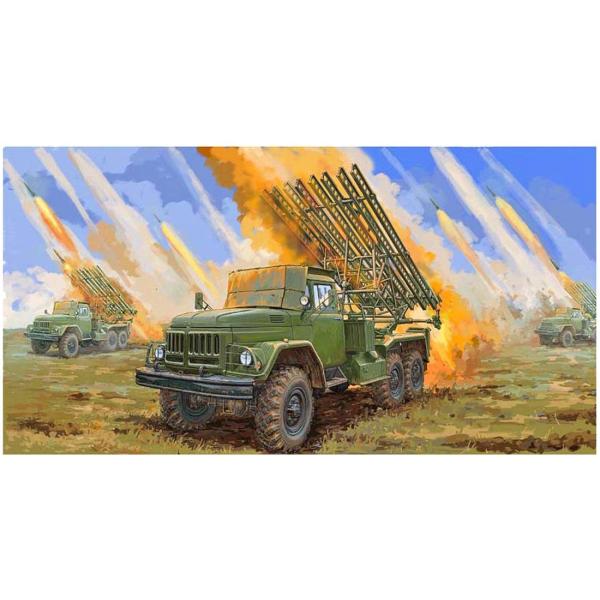 【商品概要】組み立て塗装が必要なプラモデル。別途、接着剤や工具、塗料等が必要。1/35スケール未塗装プラスチック組み立てキット完成時サイズ : 全長215mm / 全幅76.4mmZil-131トラックに132mmロケットを搭載した「BM-...