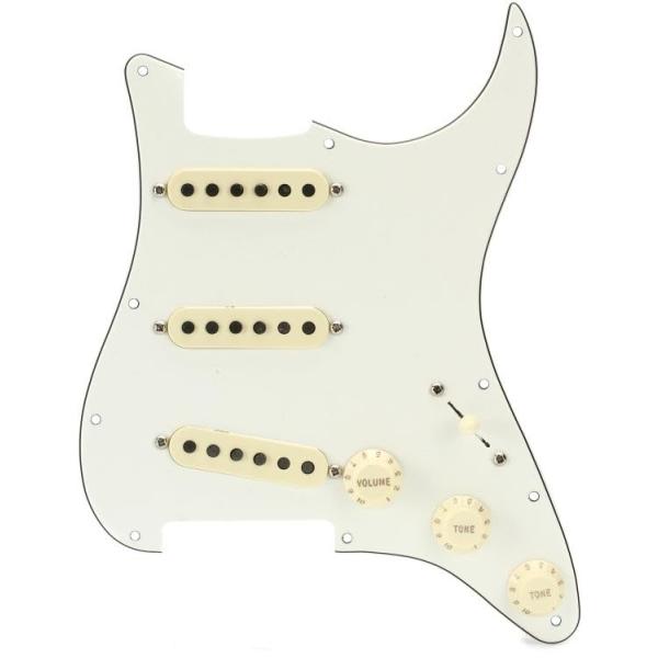 【商品概要】Tex-Mex Pickups SSSParchment 11 Hole【商品説明】【商品詳細】ブランド：Fender(フェンダー)商品種別：楽器・音響機器商品名：Fender ギターパーツ Pre-Wired Strat Pi...