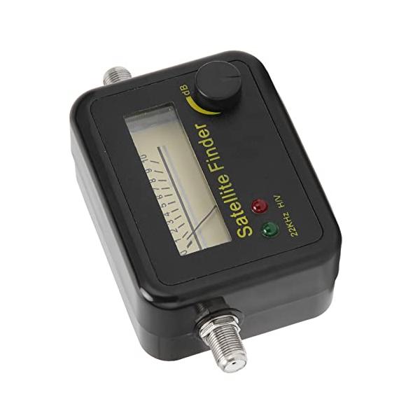 【商品概要】実用的使用法：衛星信号検出器は実用的で使いやすく、衛星放送受信アンテナを数分で位置合わせできます。持ち運びに便利：衛星信号検出器は軽量でポケットサイズです。エレガントで持ち運びが簡単です。内蔵ブザー：0KHz 22KHz、13V...