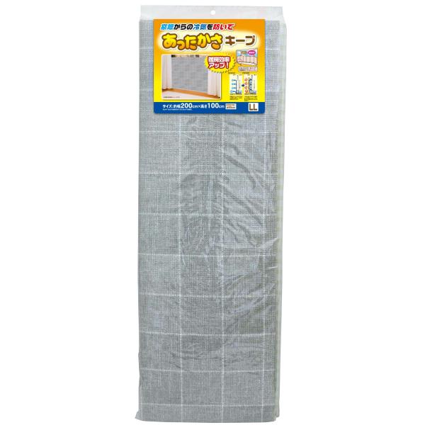 【商品概要】窓からの冷気を防いで、あったかさキープ。[サイズ]約幅200×高さ100×厚さ0.8cm[耐熱温度]約70度【商品説明】【商品詳細】ブランド：ワイズ商品種別：窓用フィルム商品名：ワイズ あったかキープパネル クロス LL製造元：...