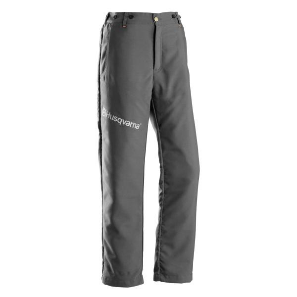 【商品概要】サイズ：S（身長：170-176cm ウエスト：82/85cm 股下：80cm）厚生労働省ガイドライン適合品 EN381-5、Class1(20m/s)ポケット：フロントポケット２つハスクバーナの反射ロゴ入り太腿部うしろベンチレ...