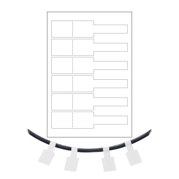 【商品概要】【入数】30片(1シート6片×5シート)【使用時サイズ】H19.6×W25mm【シートサイズ】H148×W100mm【材質】合成紙【仕様】テンプレート付き【商品説明】【商品詳細】ブランド：ササガワ(Sasagawa)商品種別：文...