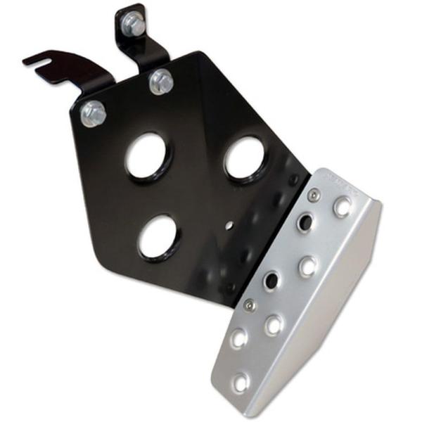 【商品概要】適合:スズキジムニーJB64とジムニーシエラJB74のマニュアル車用フットレスト面サイズ:縦165mm x 横50mmフットレスト本体材質:アルミ製(クリアアルマイト仕上げ)、ステー類素材:スチール製(黒塗装)取付け:ボルトオン...